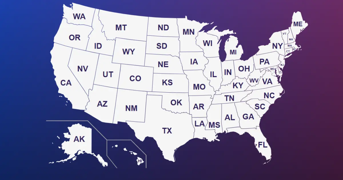 Налоги в США по штатам: Интерактивная карта налогообложения